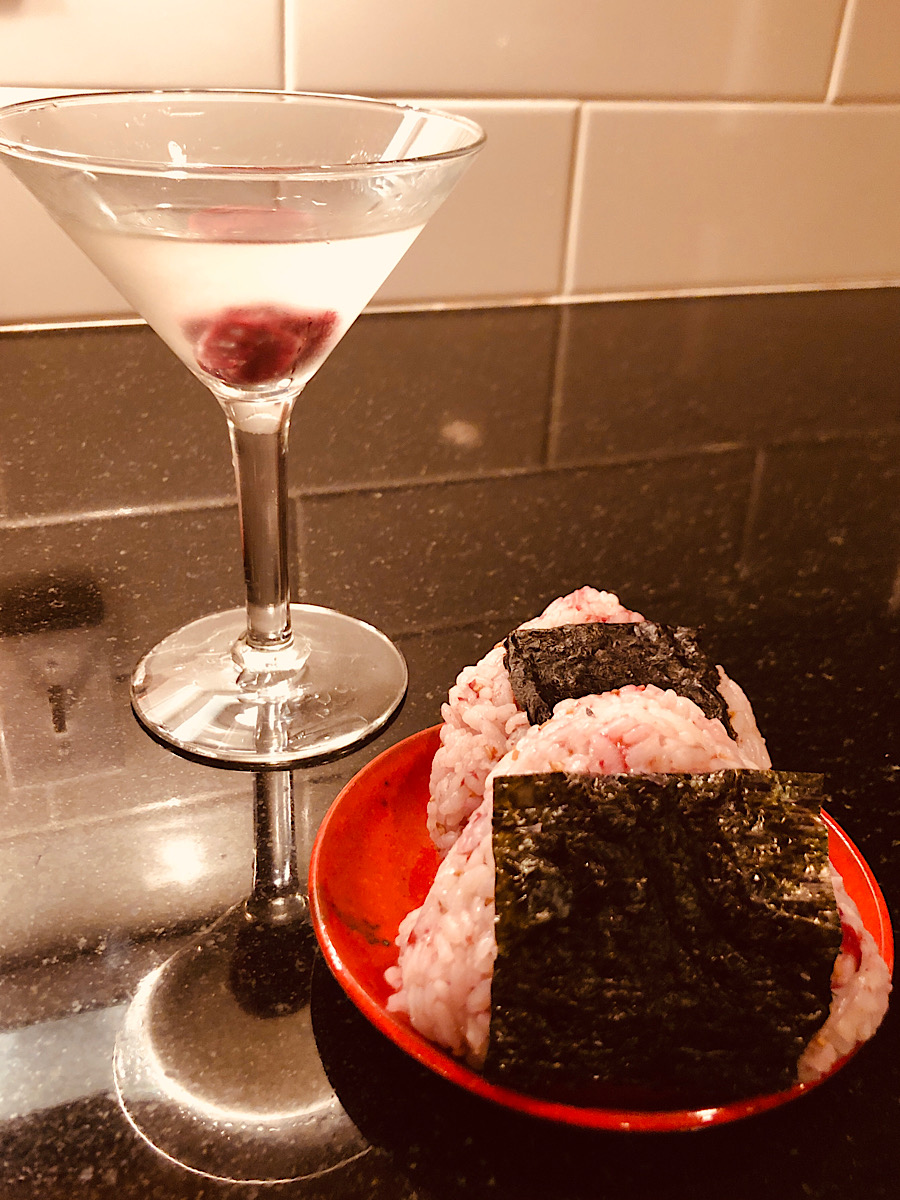 Umeboshi update: onigiri and ume martini – The Rookery